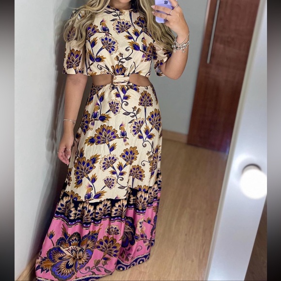 FARM Rio | Dresses | Farm Rio Dress Jasmin Size M | Poshmark